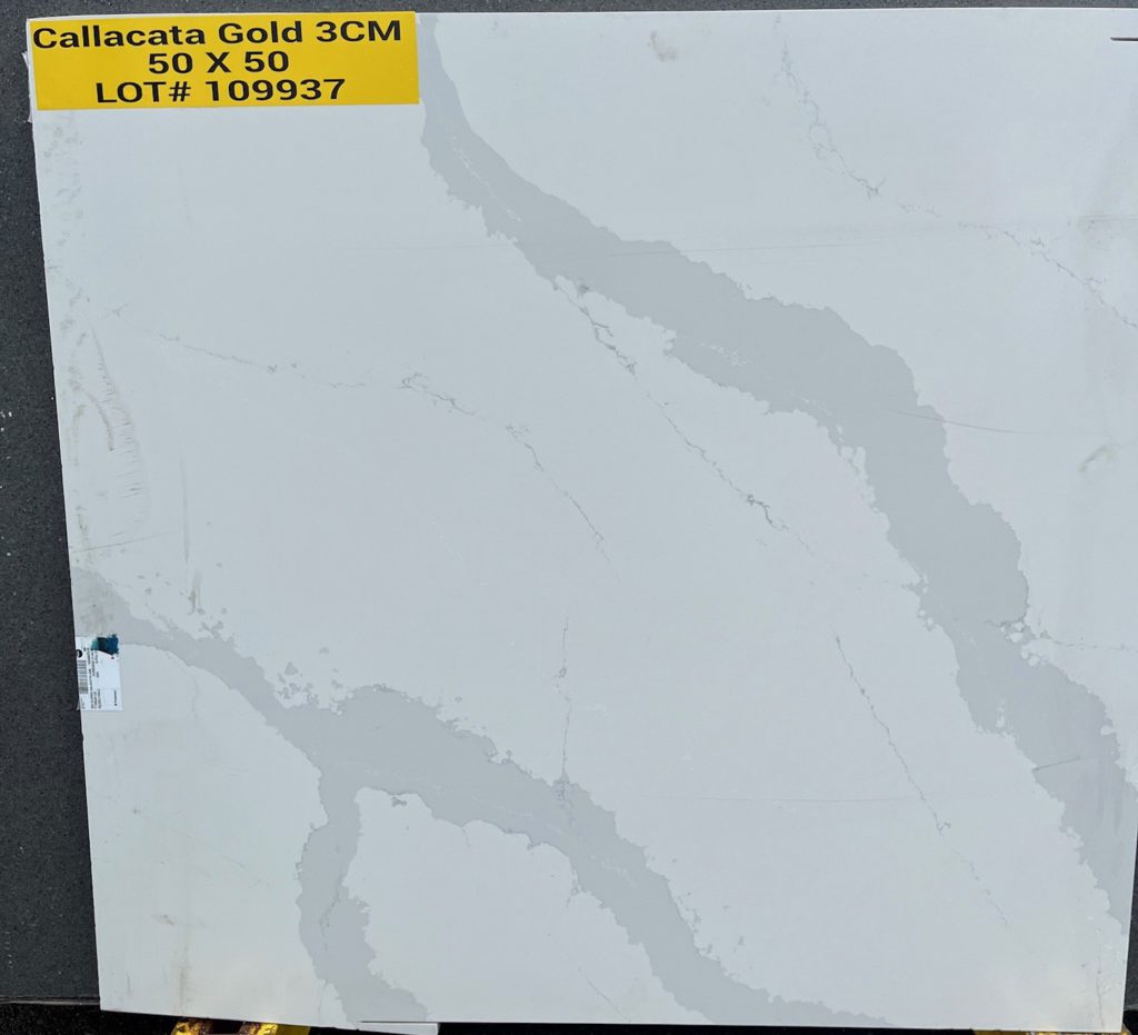 Silestone Calacatta Gold 50 x 50 (3 CM) | Granite and Marble Express